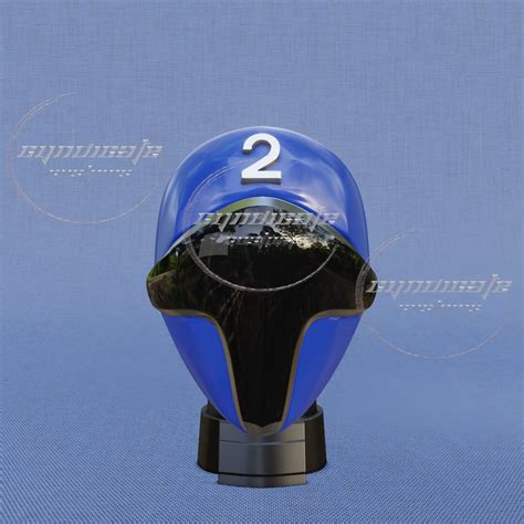 Himitsu Sentai Goranger Blue Ranger 3d Model Stl File For Downloading Etsy