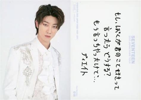 Collection Card Male Seventeen JAPAN DOME TOUR Trading Card Seventeen THE