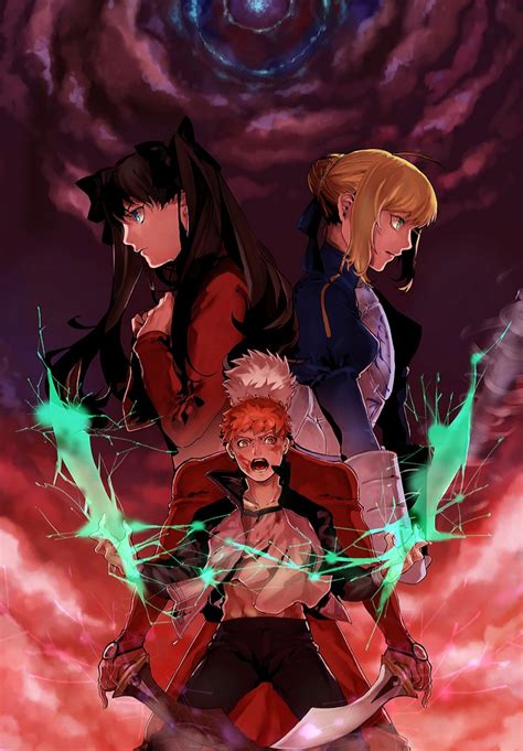 Archer Fatestay Night Shirou Emiya Fate Series Fatestay Night