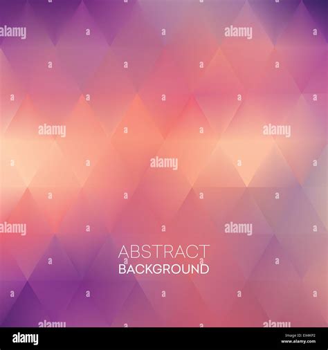 Abstract Blur Triangle Pattern Background Vector Illustration Stock