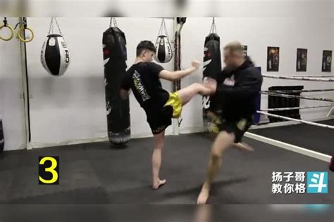 教你泰拳5招低扫踢技术任何一个都可以摧毁对手大腿