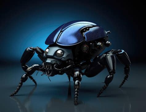 Premium Photo An Animated Dung Beetle With A Funny Composition