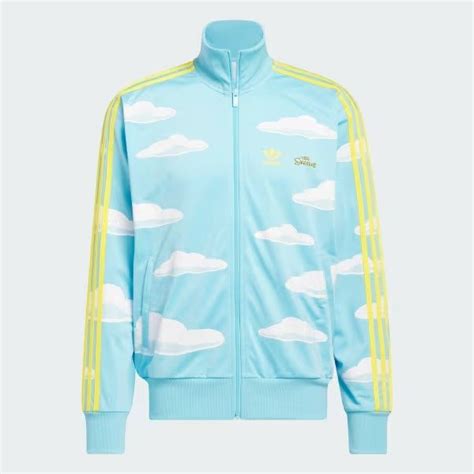 X Simpsons Cloud Allover Print Firebird Track Top X Simpsons 运动夹克 90 00