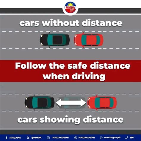 What Is The Safe Following Distance Between Cars In The Philippines Ltms Portal Ph