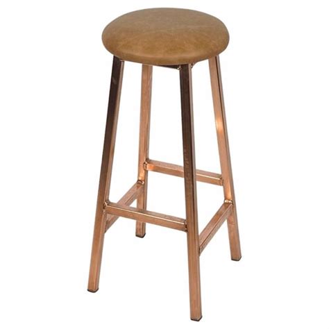 Tan Bar Stools Tan Leather Stools Paul Frampton Design Ltd