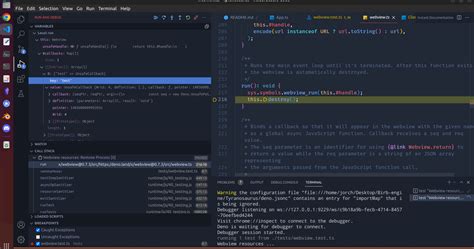 Error Webview Not Freeing Up Callback Resources After Webview Run