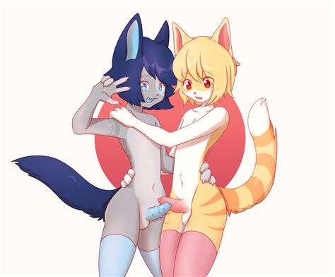 Rule 34 Animal Genitalia Animal Penis Anthro Domestic Cat Duo Felid