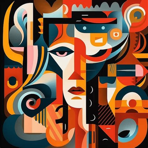 Premium Photo Eclectic Expressions A Vibrant Collection Of