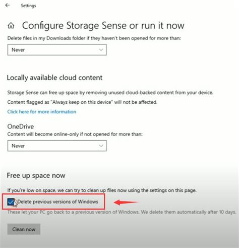 [6 fixes] disk cleanup not deleting files system update files