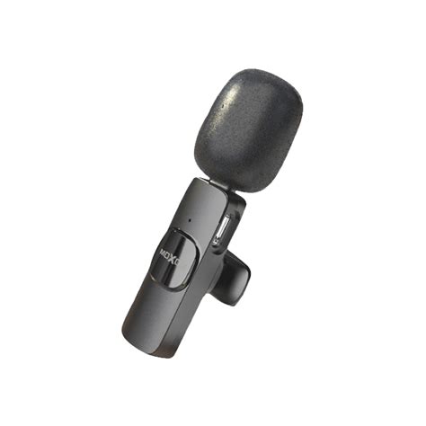 Moxom Wireless Microphone With A Type C Port Black Mx Ax Ctech