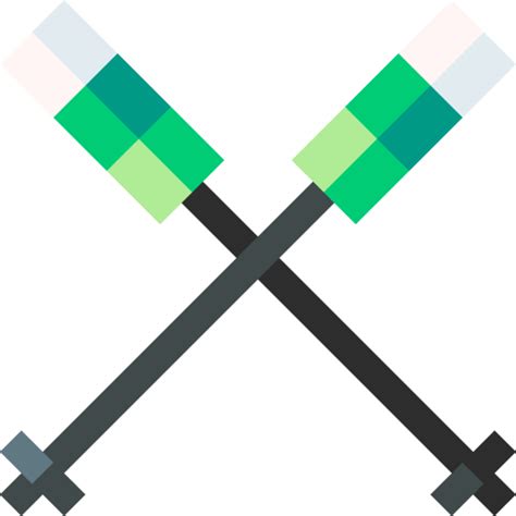 Ski Basic Straight Flat Icon