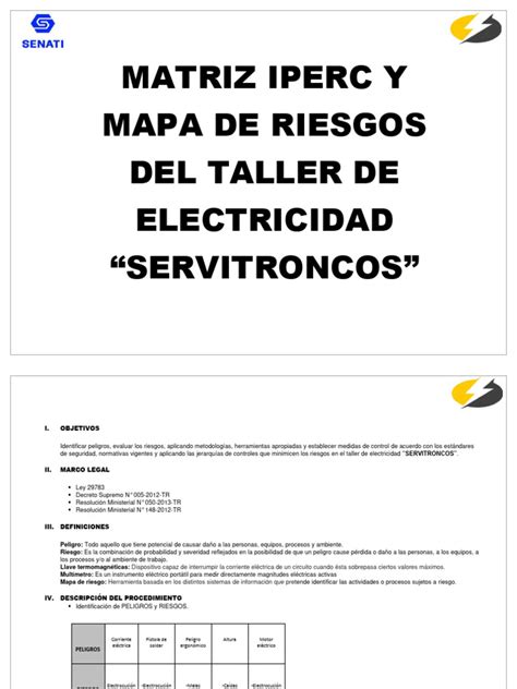 Iperc Tarea 4 Descargar Gratis Pdf Riesgo
