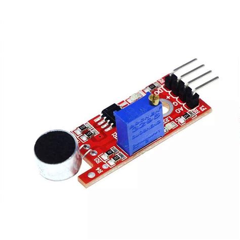 Modulo Detector De Som Ruido Palmas Para Arduino RoboBuilders Produtos Sistemas e Automação