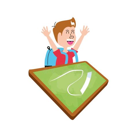 School Bag In The Classroom Stock Illustration Illustration Of Travelbag Interior 156380006