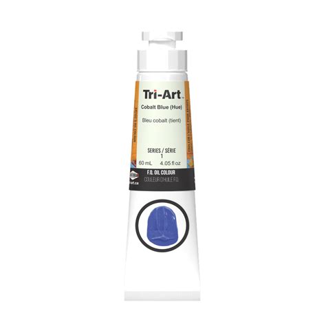 Couleurs à Lhuile Tri Art Teinte Bleu Cobalt