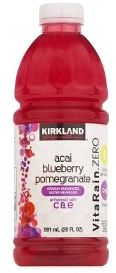 Kirkland Vita Rain Zero Drink Acai Blueberry Pomegranate Flavor 20
