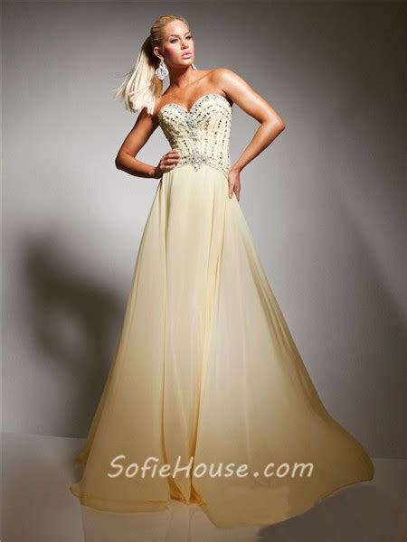 Best Sweetheart Long Sky Blue Chiffon Evening Prom Dress With Beading