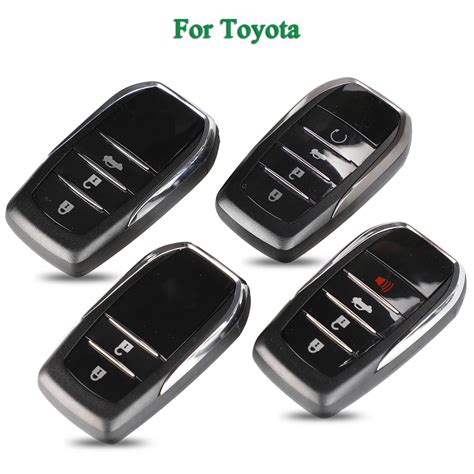 Jingyuqin Carcasa De Llave Remota Para Toyota Chr C Hr Land Cruiser 3 4