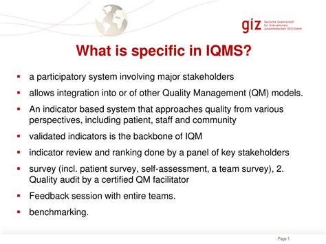 Ppt Integrated Quality Management For Hospitals In Tanzania