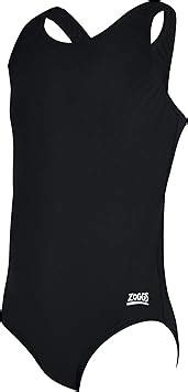 Zoggs Girls Cottesloe Sportsback Swimsuit Sustainable Eco Friendly Ecolast Fabric