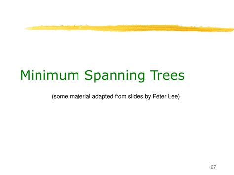 Ppt Graphs Shortest Paths Minimum Spanning Tree Mst Powerpoint