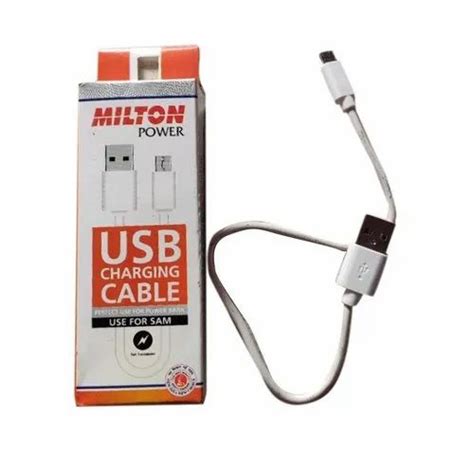 Milton Power Usb Cable For Power Bank Cable Size Mm At Rs