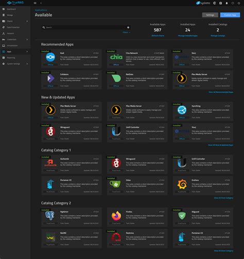 Apps Redesign Discovery Truenas Webui Discussion GitHub