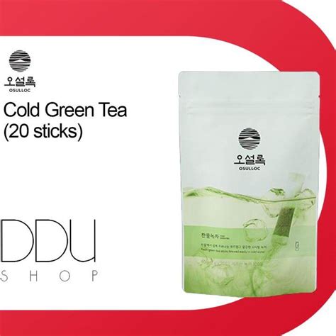 Osulloc Cold Green Tea 20 Stick Lazada