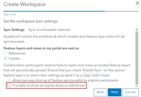 Problem Feature Layers Set To Be Shared As Copies Are Shared As