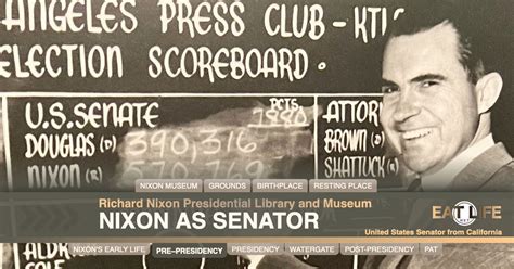 Political Career Pre Presidency Nixon As Senator