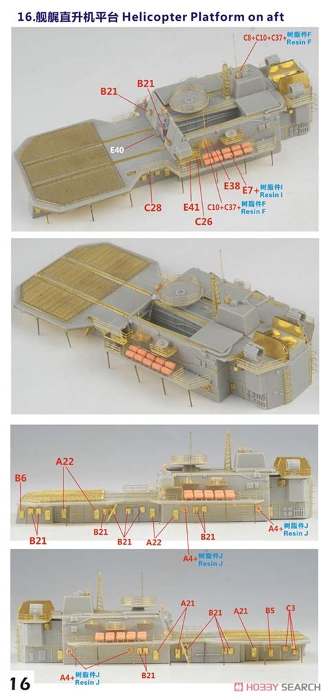 現用ロシア海軍 ウダロイ I級駆逐艦 1155型大型対潜艦 アドミラル・パンテレーエフ コンプリートアップグレードセット トランペッター