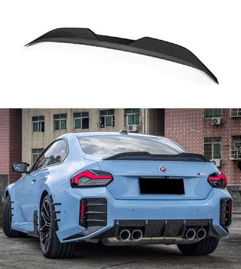 Becquet de coffre carbone type M Performance BMW série M G Kustomorphose