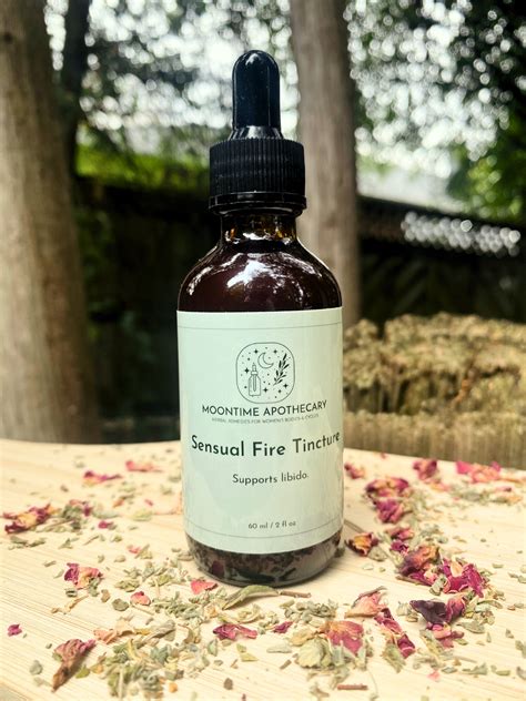 Sensual Fire Tincture Moontime Apothecary