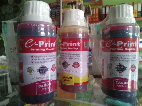 Tinta E Print Quality Canon Siplah