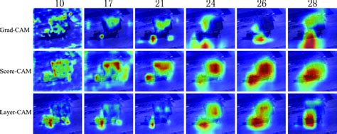 The Comparison Of Different Cam Visualizations Download Scientific Diagram