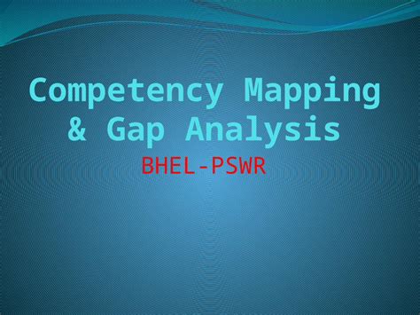 PPTX Competency Mapping Gap Analysis DOKUMEN TIPS