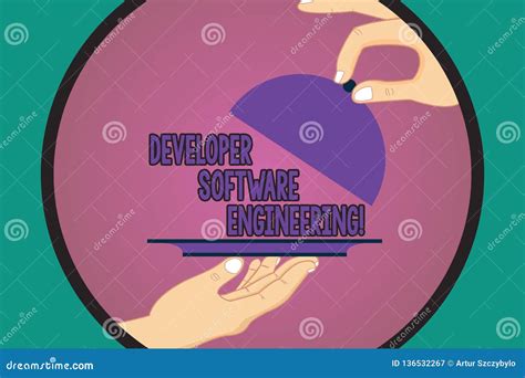 Hands Of Developer Working On Keyboard Of Laptop Top View Workplace Of