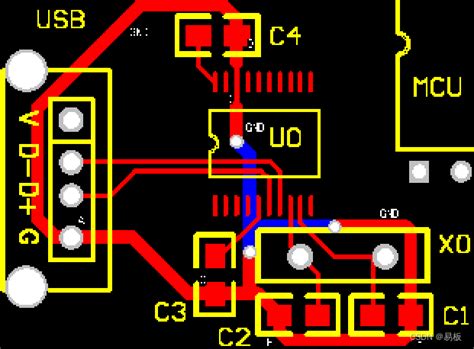 Usb转串口芯片ch341、ch372、ch374、ch375等的电路及 Pcb 设计的重要注意事项 Csdn博客