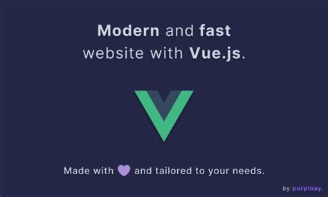 Create A Vue App By Purplnay Fiverr