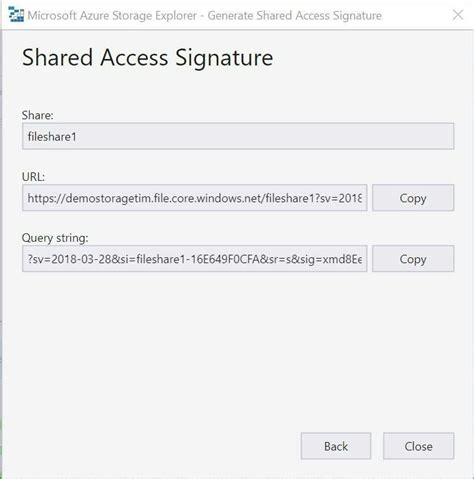 How To Create A Shared Access Signature For A Specific Folder In Azure