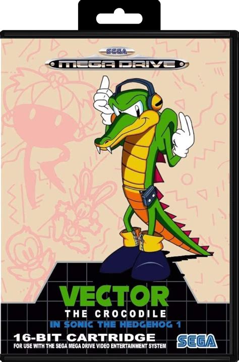 Vector The Crocodile In Sonic The Hedgehog Images Launchbox Games