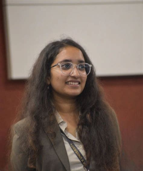 Congratulations Nakshatra Lakshmanan All The Best School Of Economics And Public Policy Rvu