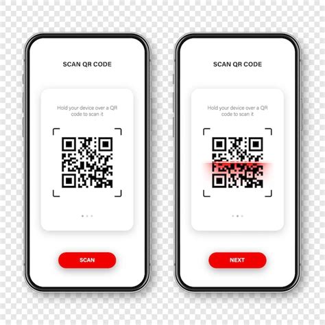 Premium Vector Qr Code Scanner Reader App For Smartphone