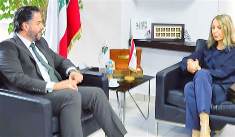 الوكالة الوطنية للإعلام سلام عرض وسفيرة ايطاليا الاوضاع في لبنان