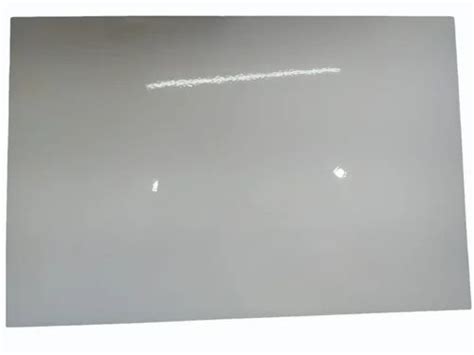 Plain White High Glossy Ceramic Wall Tile Size 1x2 Feet300x600 Mm