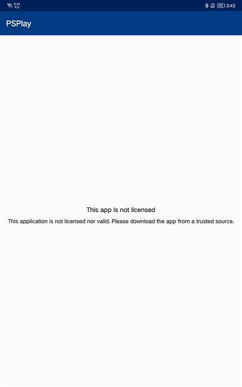 What Is The Issue Here Tried Uninstall And Reinstall From The Play