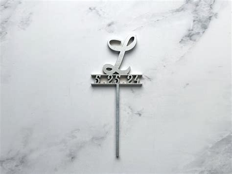 Custom Wedding Cake Topper Laser Cut Last Name Mr And Mrs Cake