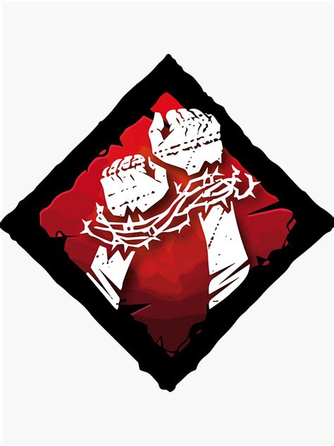 Deathbound Dead By Daylight Killer Perk Icon Sticker For Sale By