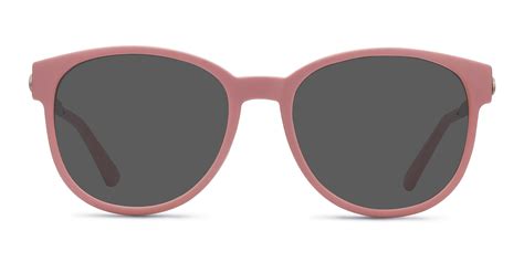 Terracotta Round Matte Pink Frame Sunglasses For Women Eyebuydirect