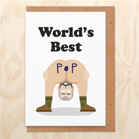 Funny Fathers Day Cards Etsy